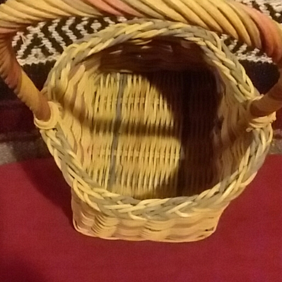 hand made | Accents | Vintage Handmade Basket | Poshmark